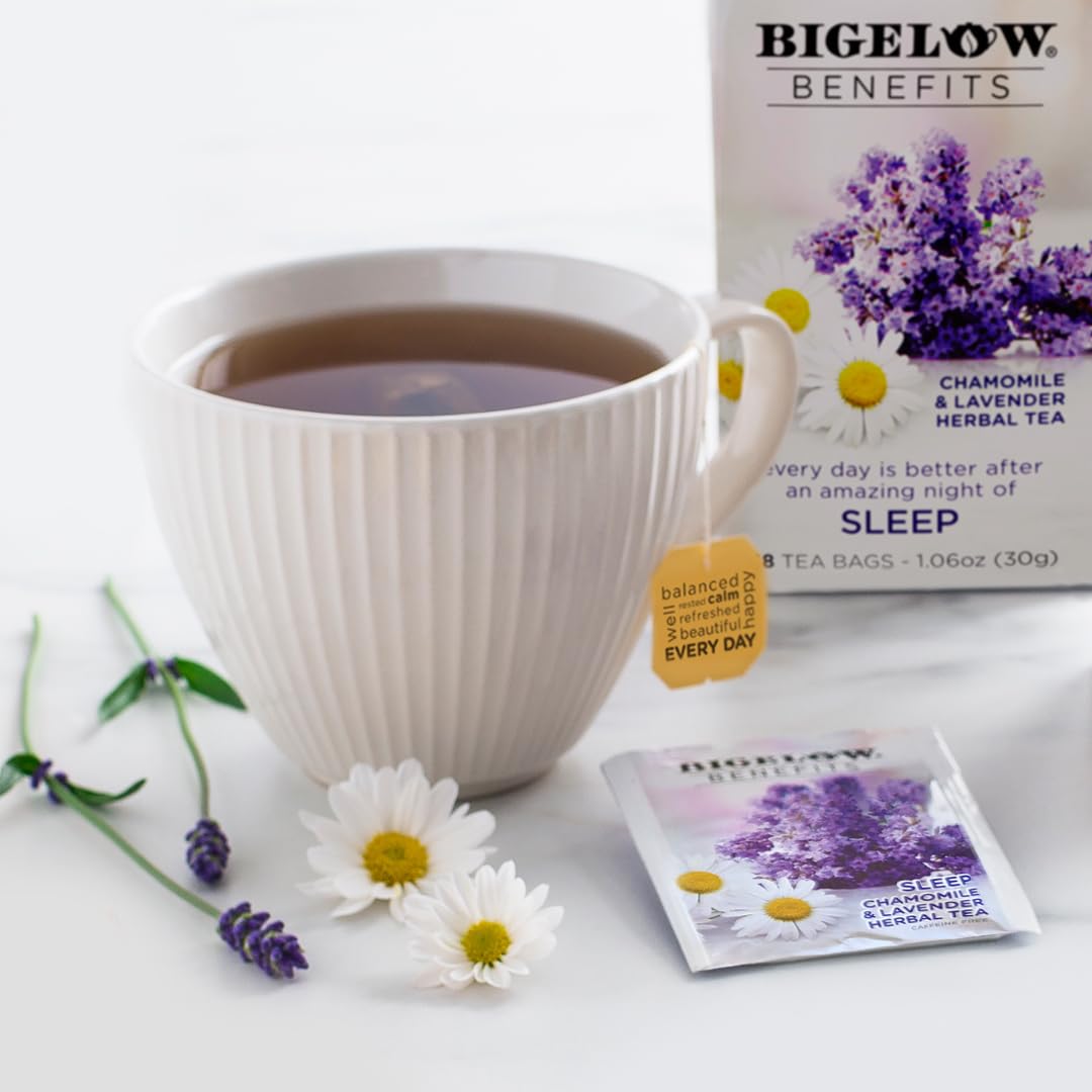 relaxing chamomile lavender tea blend