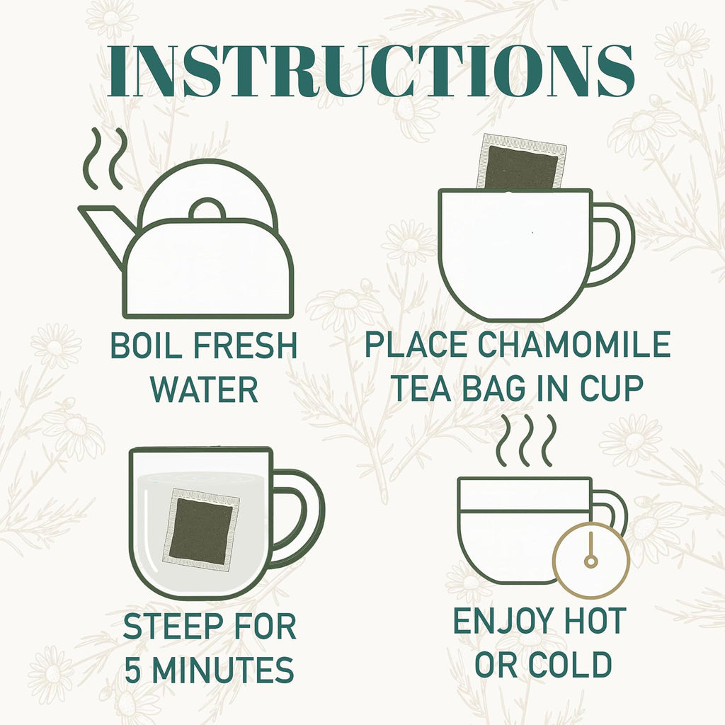 relaxing chamomile tea experience