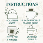 relaxing chamomile tea experience