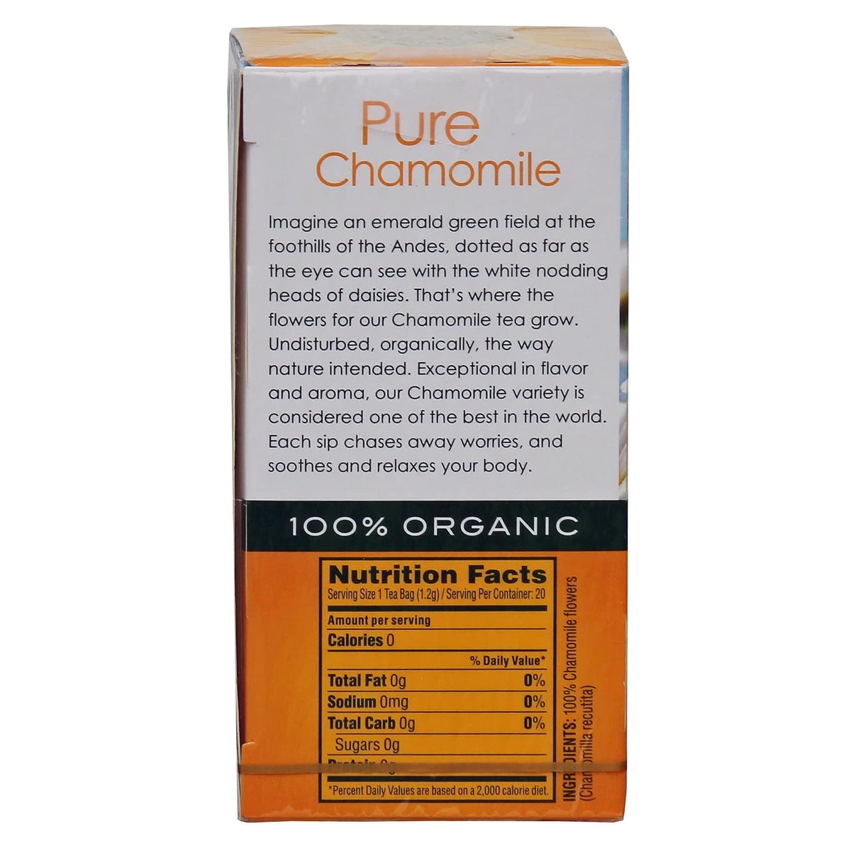 relaxing chamomile tea experience