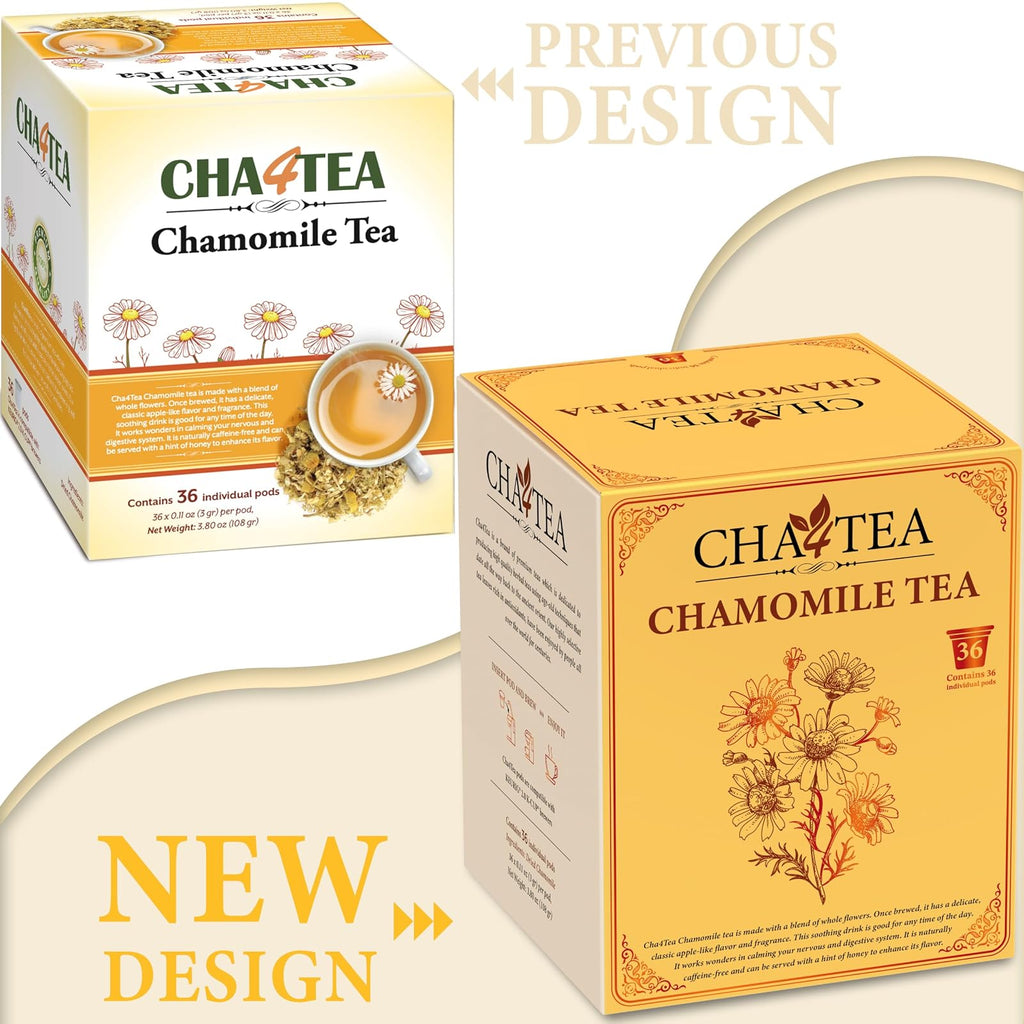Relaxing chamomile tea experience