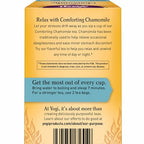 relaxing chamomile tea for bedtime
