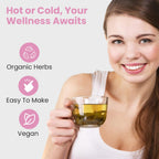 Relaxing chamomile tea for moms-to-be