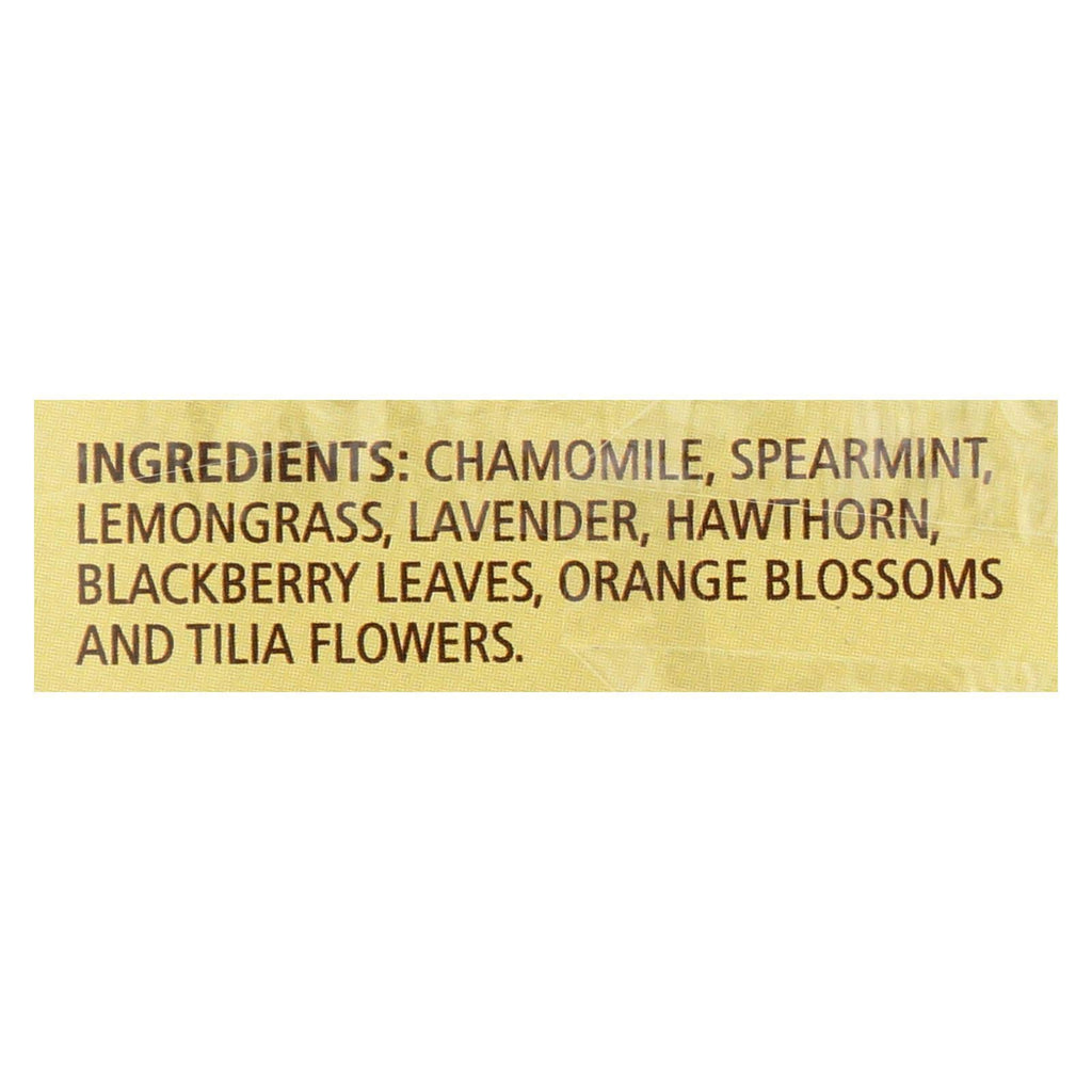 Relaxing chamomile tea for sleep