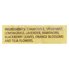 Relaxing chamomile tea for sleep