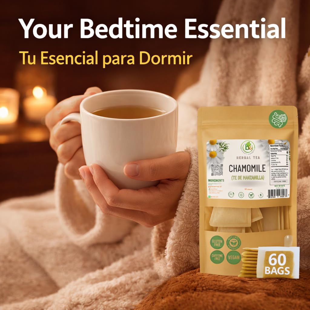 relaxing chamomile tea for sleep