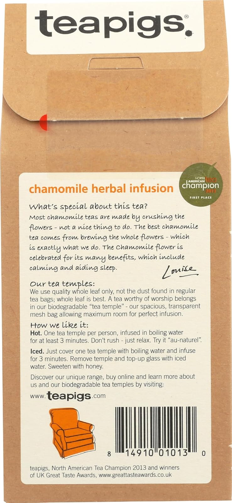 relaxing chamomile tea for sleep
