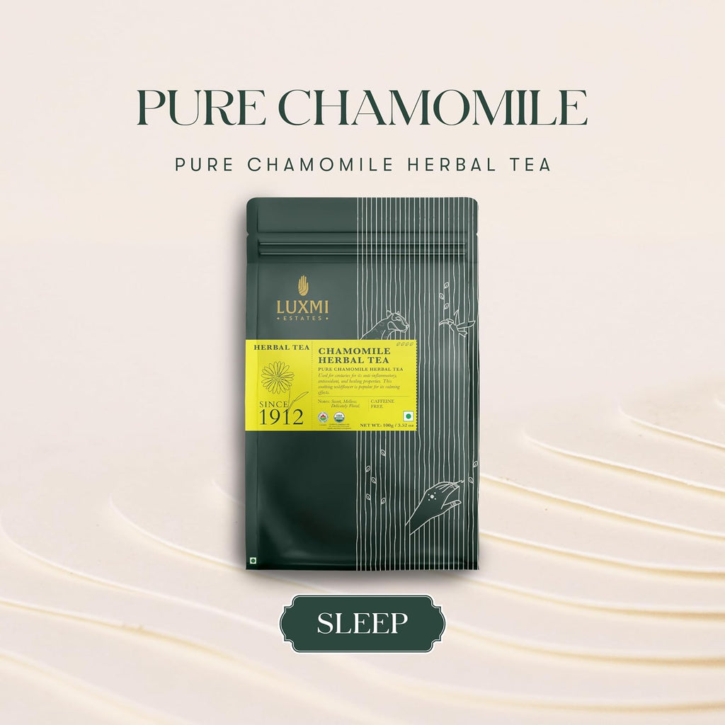 relaxing chamomile tea for sleep