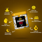 relaxing chamomile tea pyramid bags