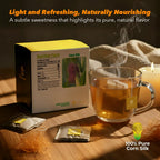 relaxing corn silk tea experience