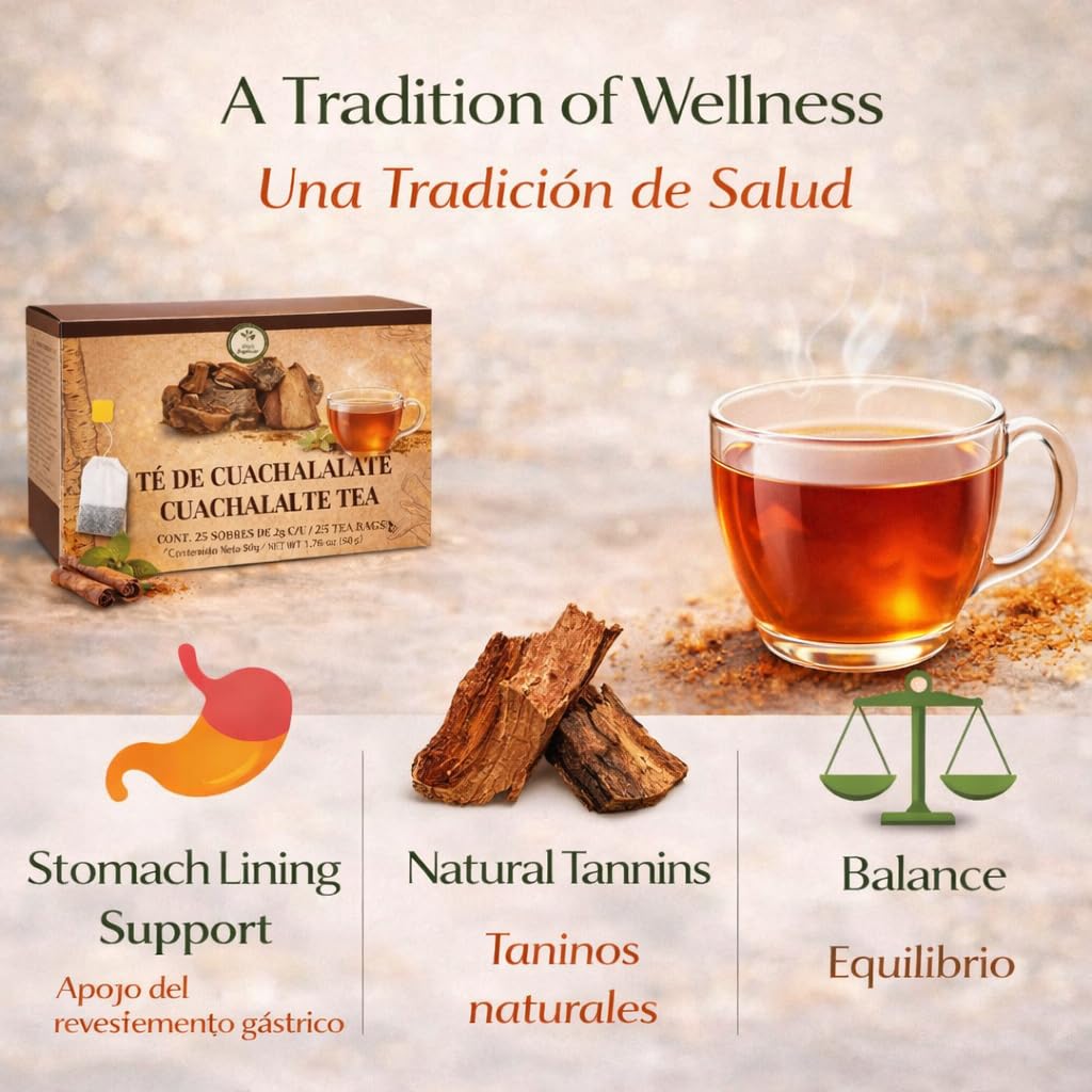 Relaxing cuachalalate tea experience