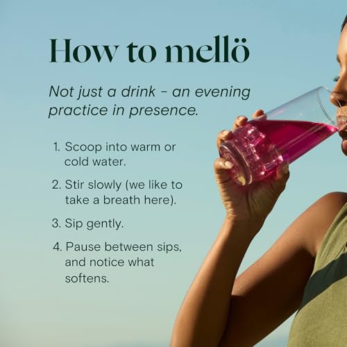 relaxing drink mix with lavender