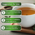 relaxing eucalyptus leaves herbal brew