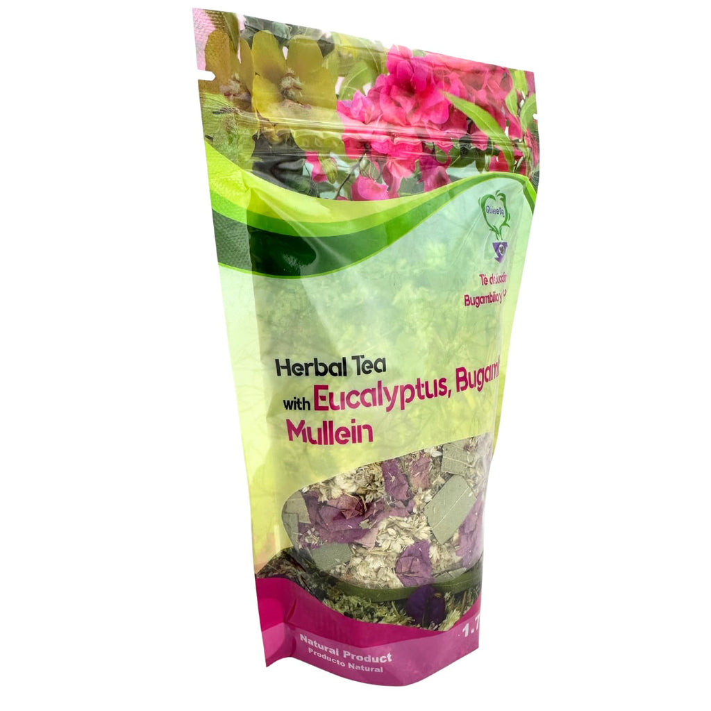 Relaxing eucalyptus tea infusion