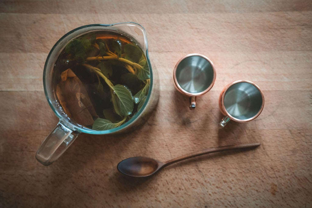 relaxing evening Senna tea