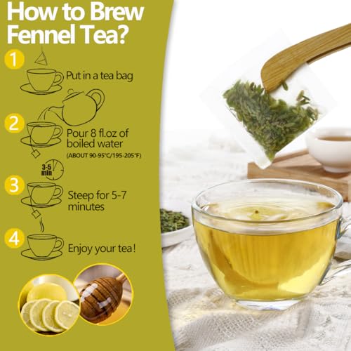 relaxing fennel tea for bedtime