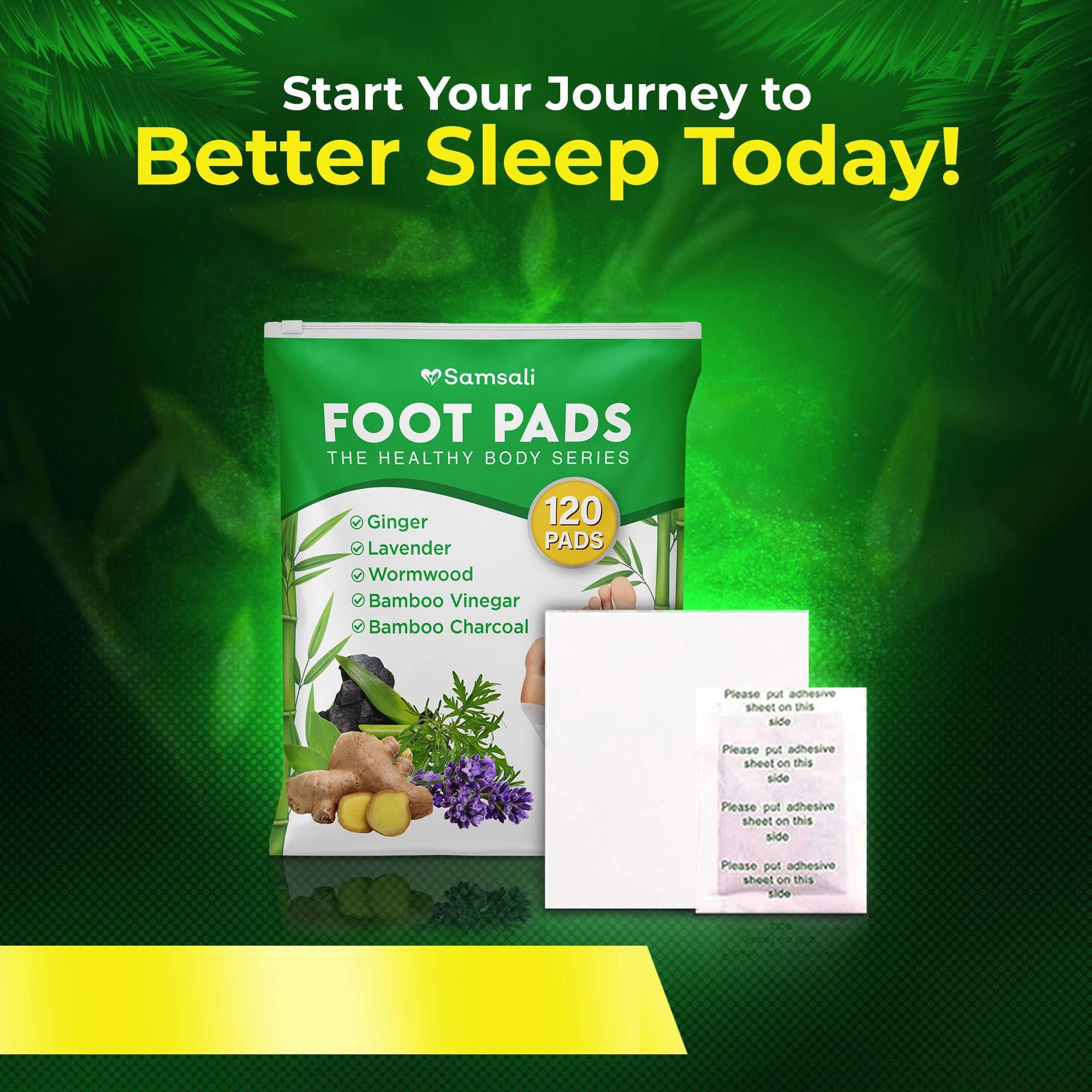 relaxing foot pads for nighttime use