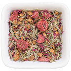 relaxing ginger and raspberry infusion