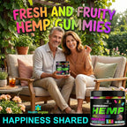 Relaxing hemp gummies for rest