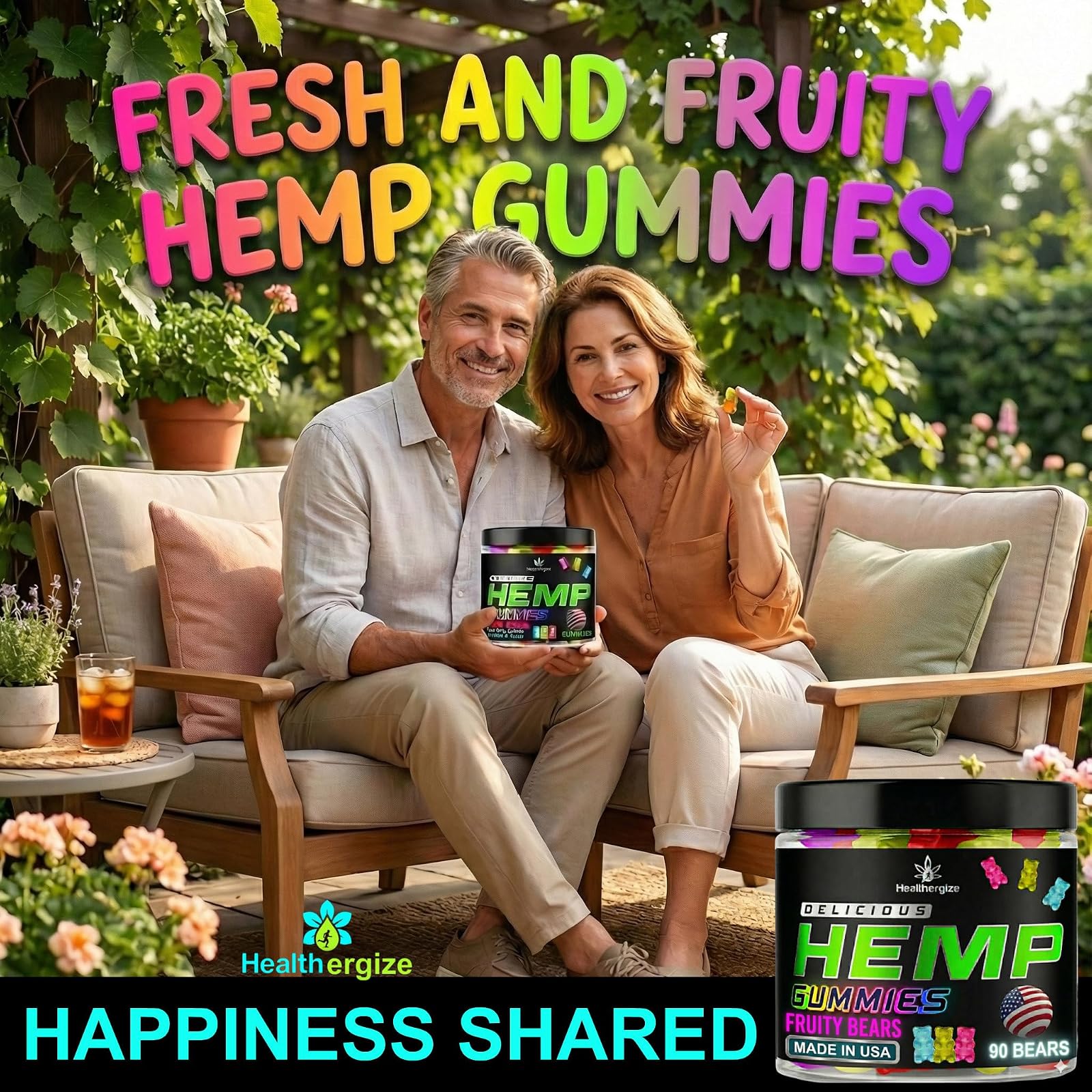 Relaxing hemp gummies for rest
