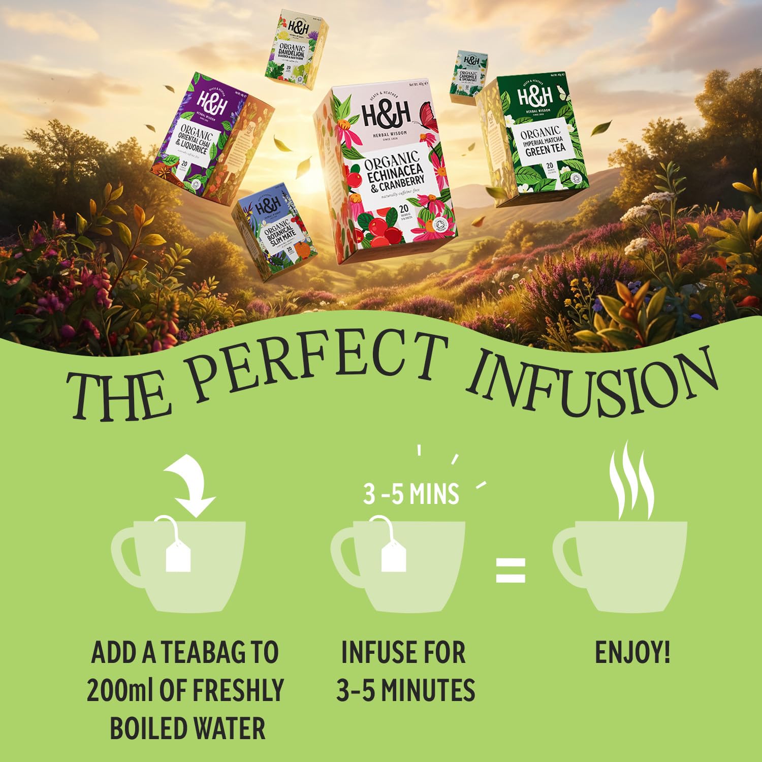 relaxing herbal detox tea blend