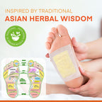 relaxing herbal foot pads for wellness
