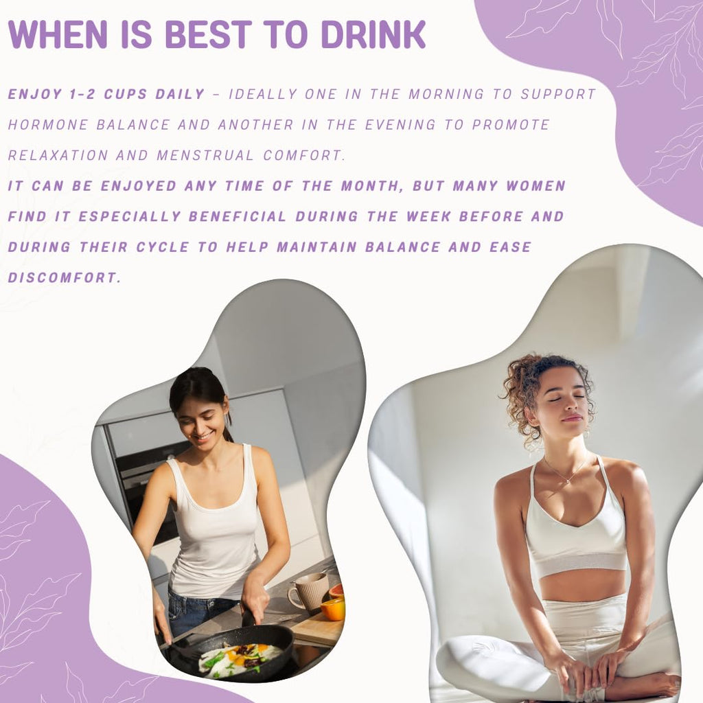 relaxing herbal infusion for balance