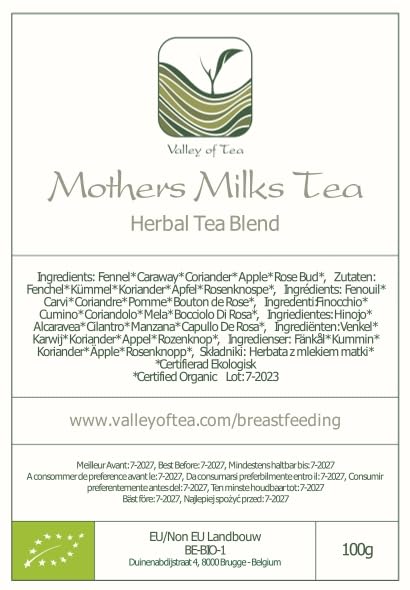 relaxing herbal infusion for breastfeeding