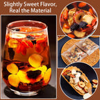 Relaxing herbal infusion with ginseng