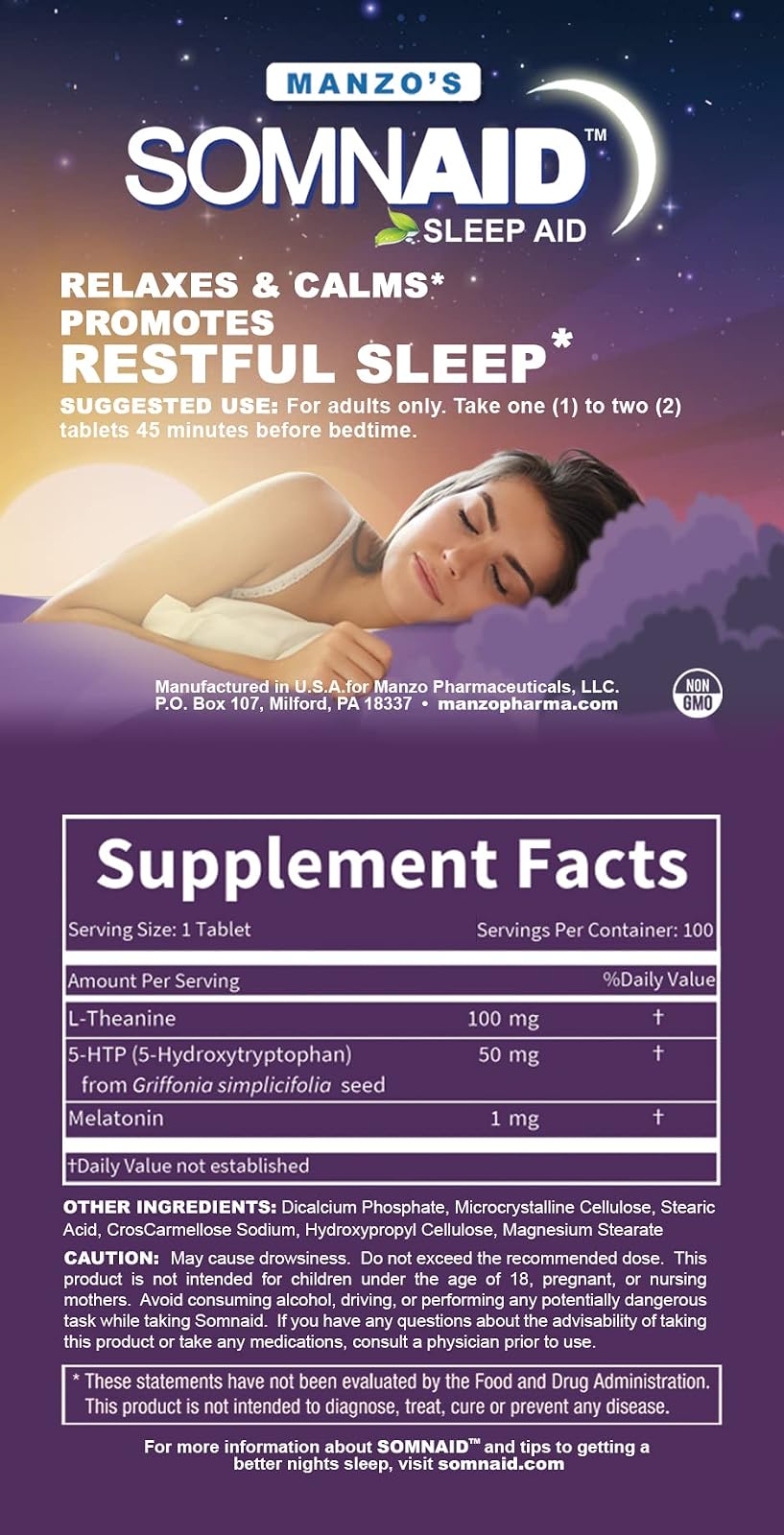 relaxing herbal sleep blend