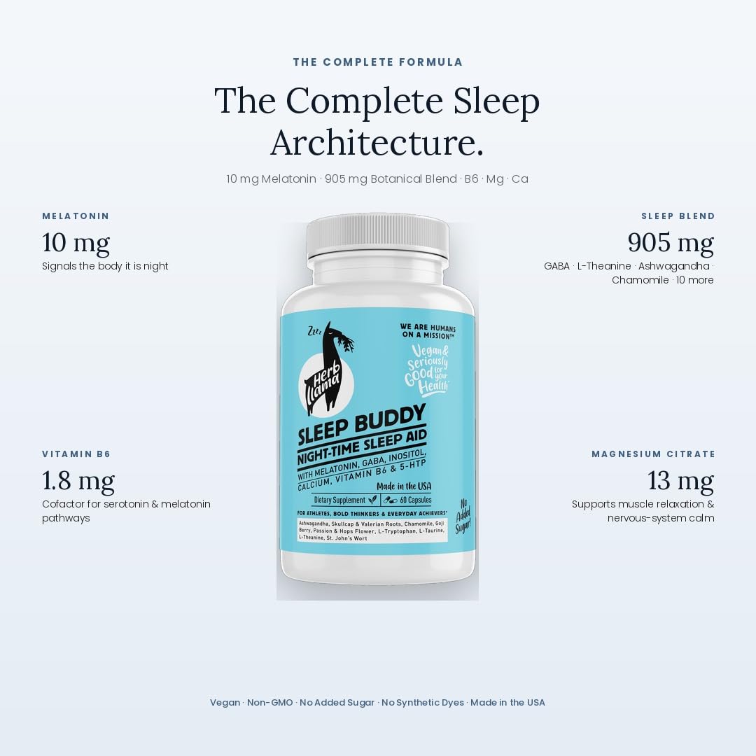 relaxing herbal sleep supplement