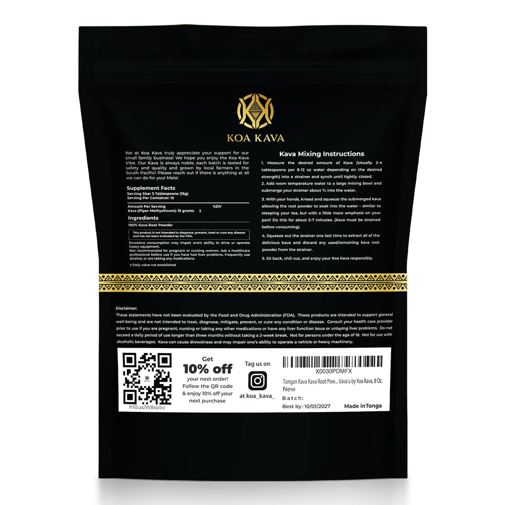 relaxing herbal supplement kava