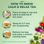 relaxing herbal tea blend for better sleep