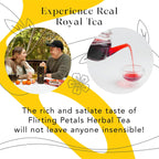 relaxing herbal tea experience