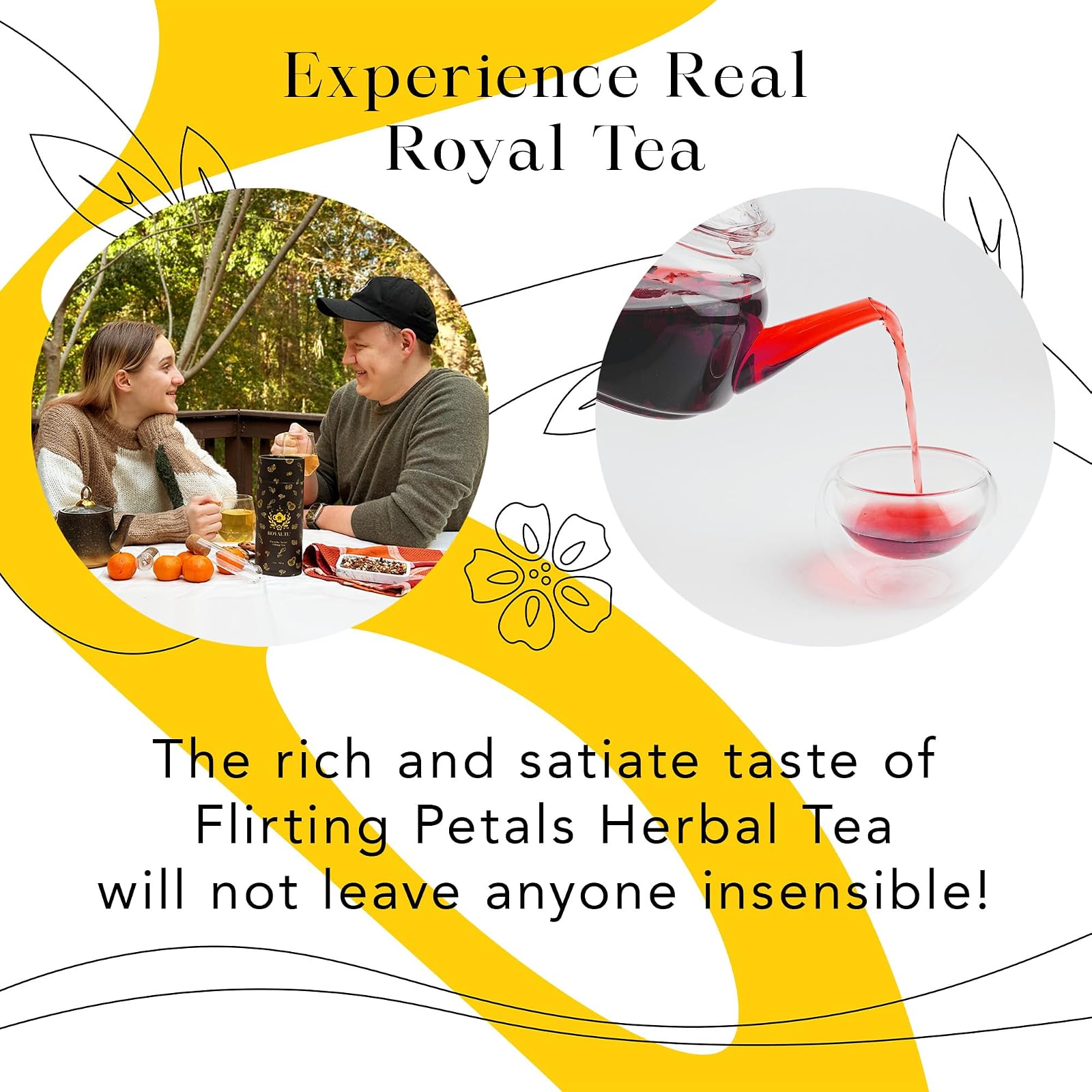 relaxing herbal tea experience