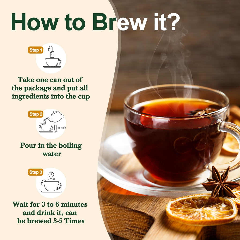relaxing herbal tea experience