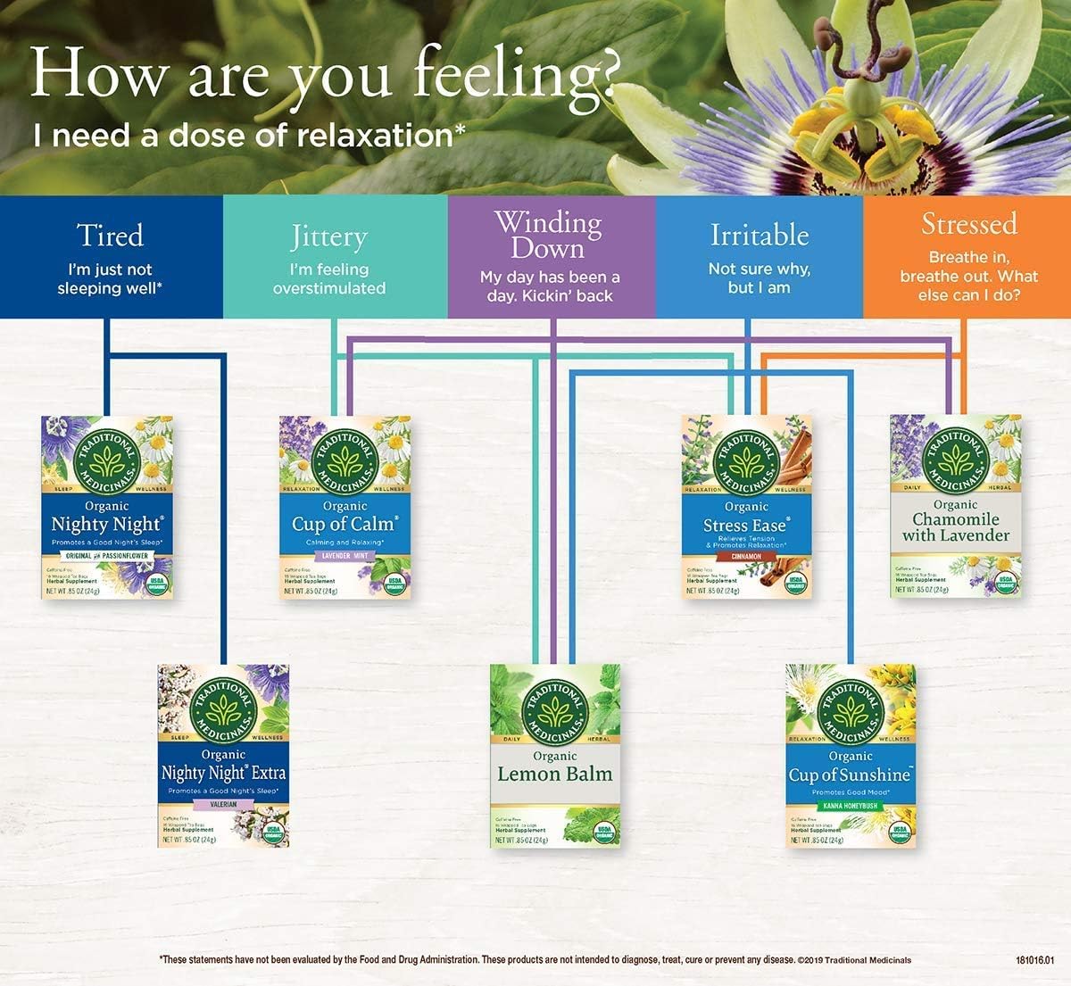 relaxing herbal tea for bedtime