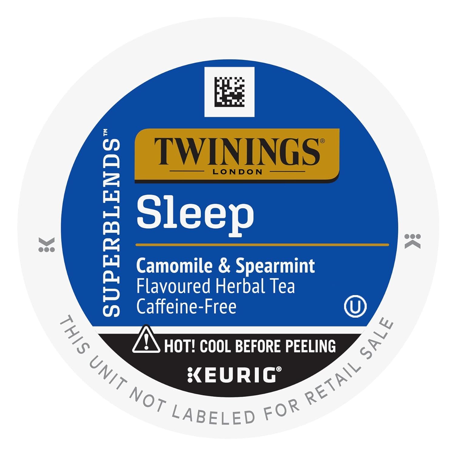 Relaxing herbal tea for bedtime