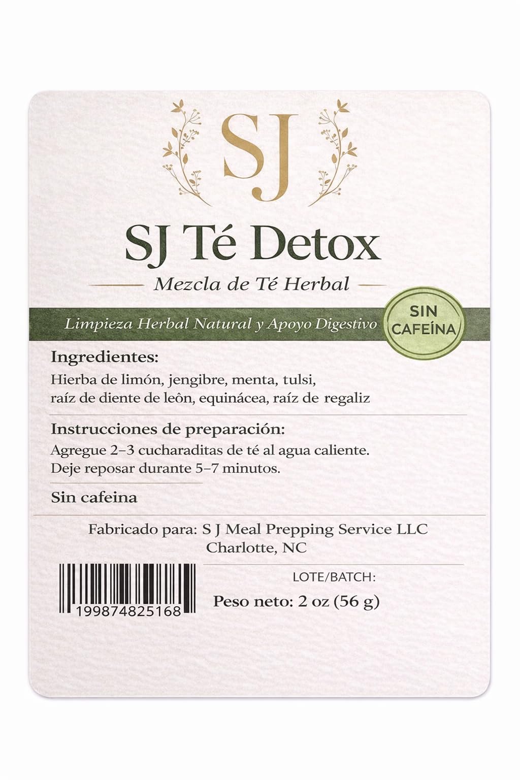 relaxing herbal tea for detox