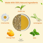 Relaxing herbal tea for sleep