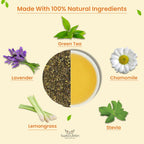 Relaxing herbal tea for sleep