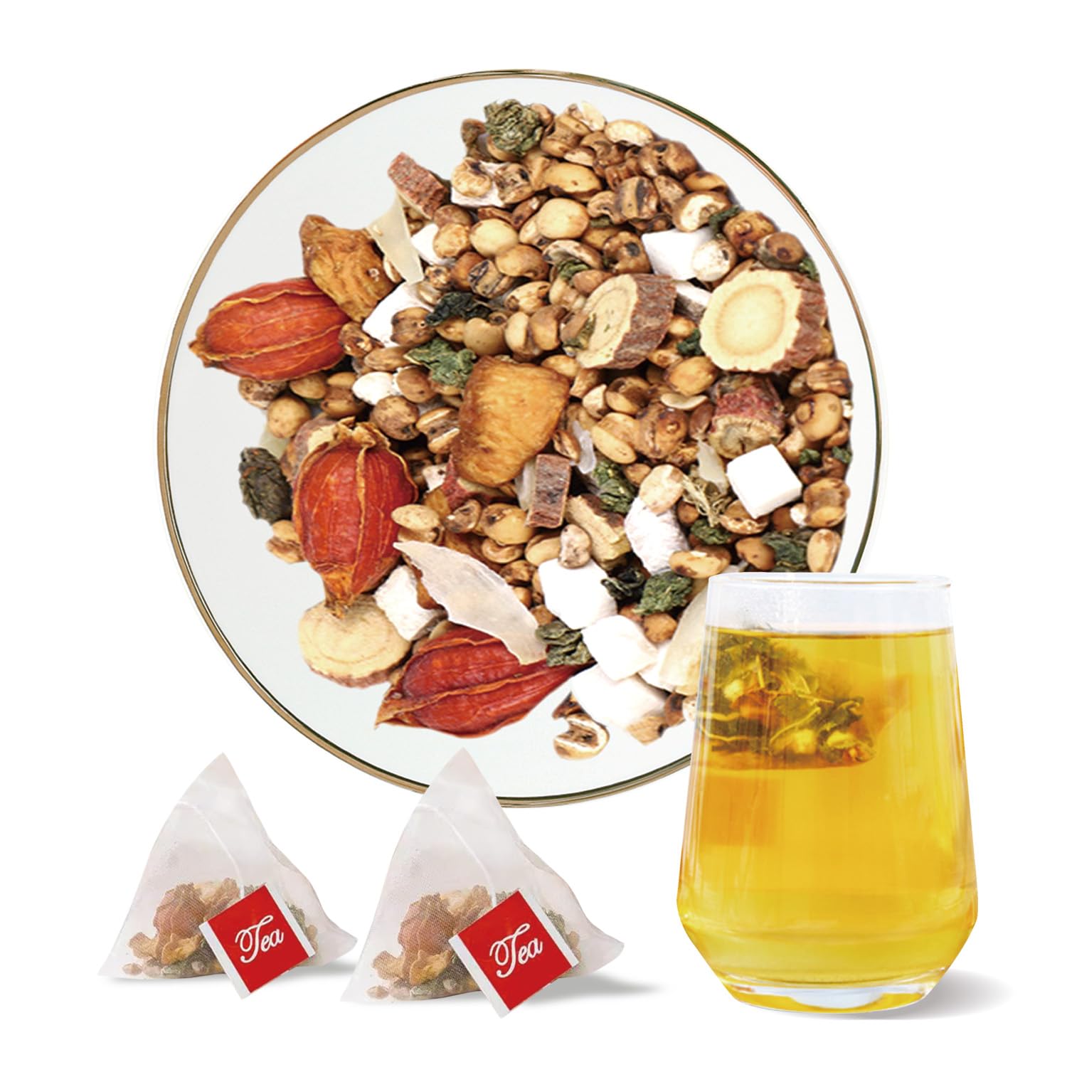 Relaxing herbal tea for sleep
