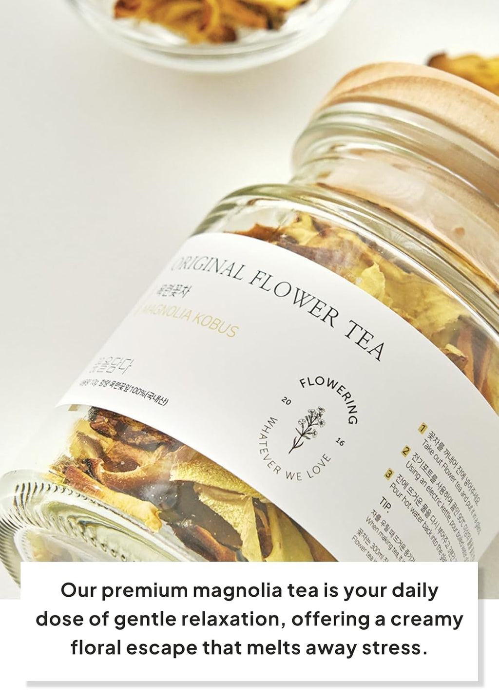 Relaxing herbal tea for sleep