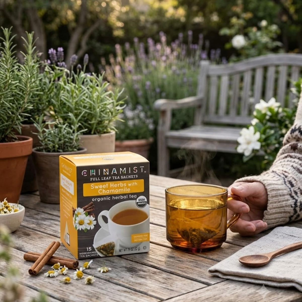 relaxing herbal tea for sleep