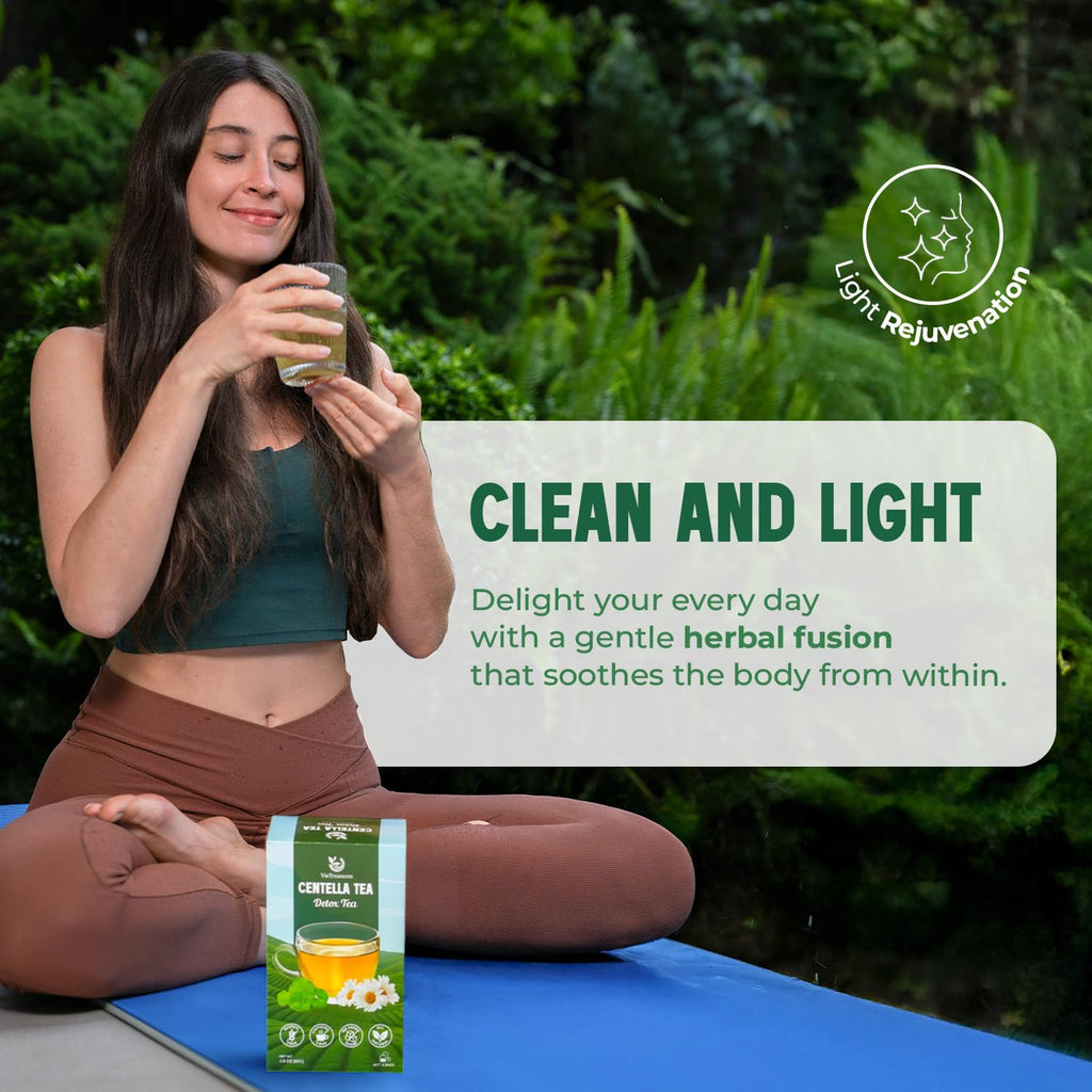 Relaxing herbal tea for stress relief