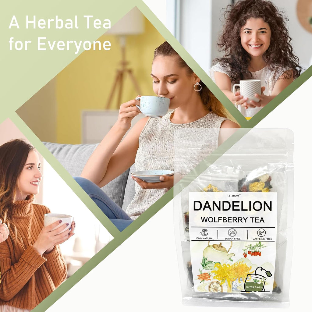 Relaxing herbal tea for stress relief