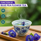Relaxing herbal tea for wellness