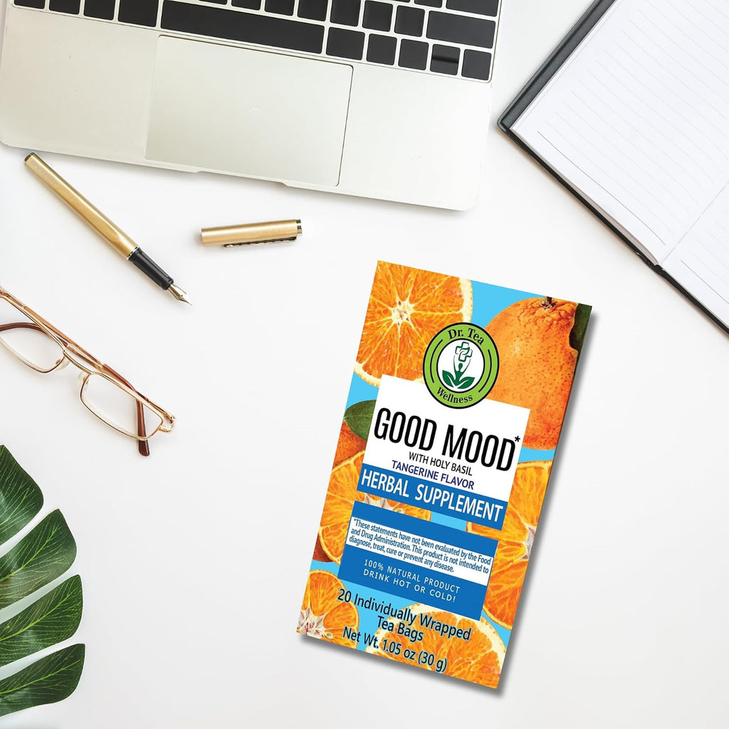 Relaxing herbal tea for wellness