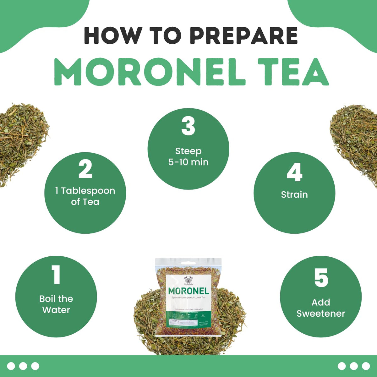 Relaxing herbal tea for wellness
