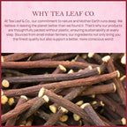 relaxing herbal tea with licorice